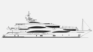 Second semi-complete Trinity yacht hull to go under the hammer